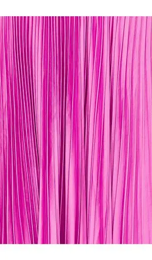AMUR Strapless Pleated Gown - Mauve