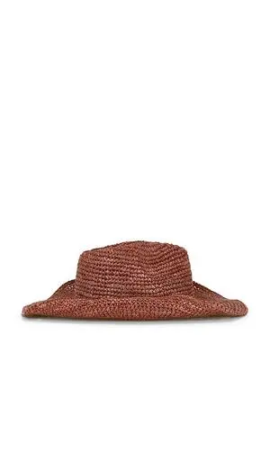 NIKKI BEACH Diano Cowboy Hat - Brown