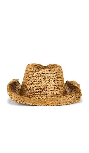 NIKKI BEACH Diano Cowboy Hat - Cocoa