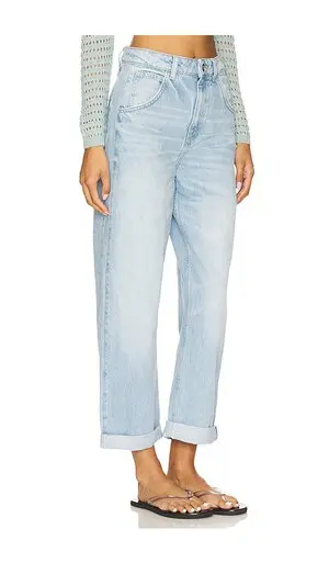SEVENTY + MOCHI Turn Up Bo Wide Leg Jeans