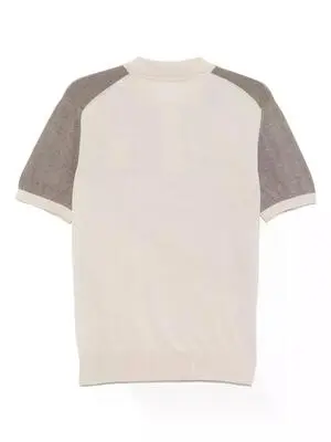 Corneliani Knitted Polo Shirt - Brown