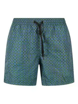 FOUR FASHIONED FRIENDS Patterned Swim Shorts