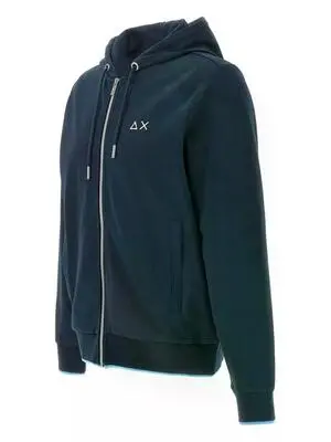 SUN 68 Zip-up Hoodie - Blue