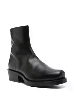 SECOND / LAYER 50mm Leather Ankle Boots