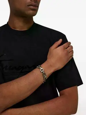 FERRAGAMO Gancini Chain Bracelet - Silver
