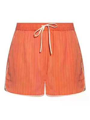Munthe Pinstripe Drawstring Shorts