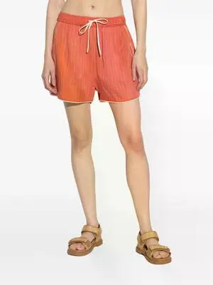 Munthe Pinstripe Drawstring Shorts