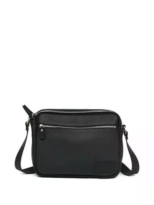 MAISON MARGIELA Textured Leather Messenger Bag - Black