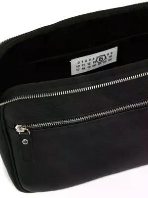 MAISON MARGIELA Textured Leather Messenger Bag