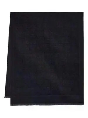 FERRAGAMO Gancini Scarf - Black