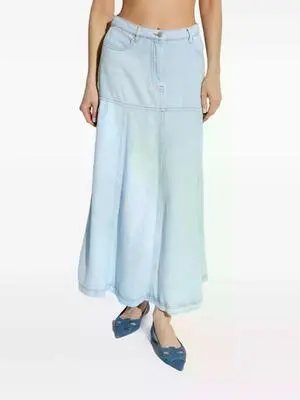 Munthe Tuxya Denim Maxi Skirt