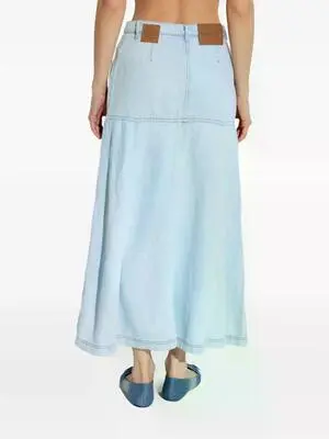 Munthe Tuxya Denim Maxi Skirt