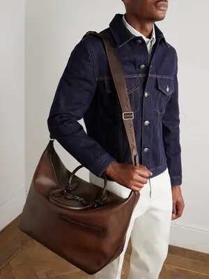 Berluti Toujours Venezia Leather Weekend Bag