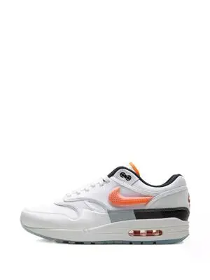 Nike Air Max 1 Sneakers - White/hyper Crimson/black