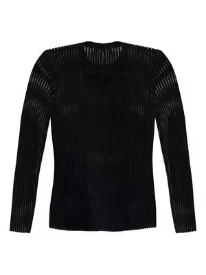 Helmut Lang Ribbed Long-sleeve Top