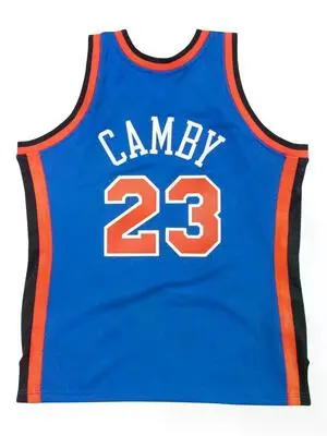 Mitchell & Ness X Nba New York Knicks 98-99 Marcus Camby Swingman Tank Top