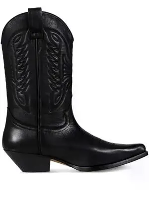 MAISON MARGIELA Leather Western Boots