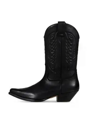 MAISON MARGIELA Leather Western Boots