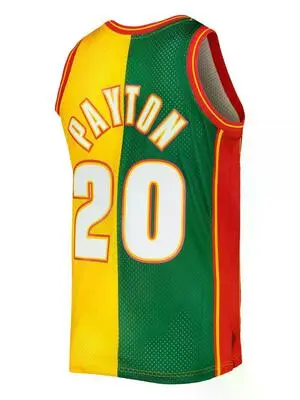 Mitchell & Ness Nba Seattle Supersonics 1995 Gary Payton Split Swingman Tank Top