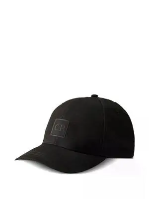 C.P. COMPANY Logo-appliqué Baseball Cap - Black