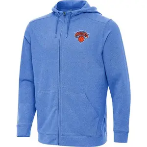 ANTIGUA New York Knicks Full-zip Hoodie Jacket