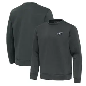 ANTIGUA Philadelphia Eagles Lightweight Pullover Sweatshirt