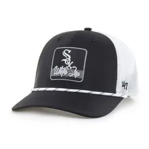 '47 Chicago White Sox Scratch Trucker Hat - Black