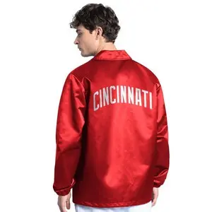 STARTER Cincinnati Reds Cooperstown Collection Coaches Jacket