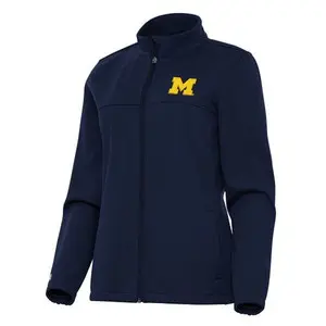 ANTIGUA Michigan Wolverines Links 2 Full-zip Golf Jacket