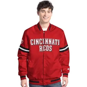 STARTER Cincinnati Reds Scout Varsity Jacket