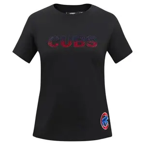 PRO STANDARD Chicago Cubs Rhinestone Slim Fit T-shirt