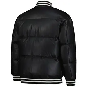 STARTER Chicago White Sox Full-zip Leather Jacket