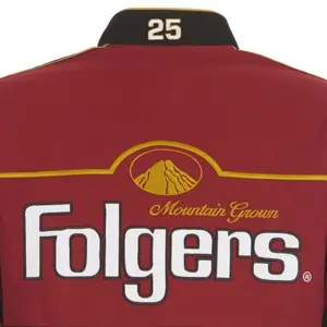 JH DESIGN Tim Richmond Folgers Twill Uniform Full-snap Jacket
