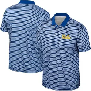 COLOSSEUM Ucla Bruins Striped Polo - Blue
