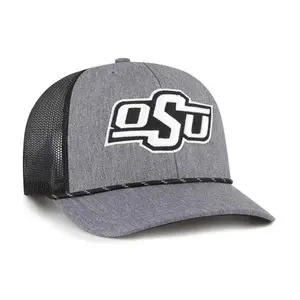 '47 Oklahoma State Cowboys Carbon Rope Trucker Hat