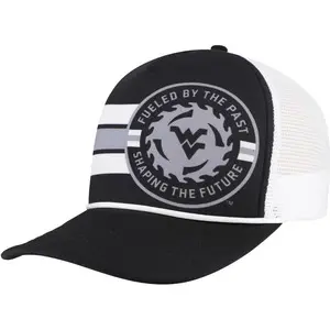 Our Legacy West Virginia Mountaineers Circle Trucker Cap - Black