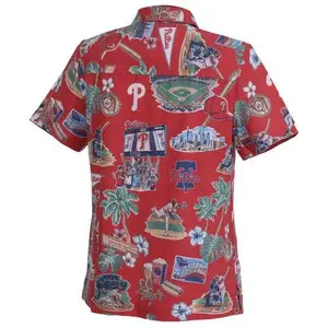 Reyn Spooner Philadelphia Phillies Scenic Button-up Top
