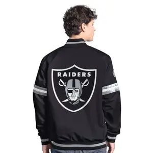STARTER Las Vegas Raiders Scout Varsity Jacket