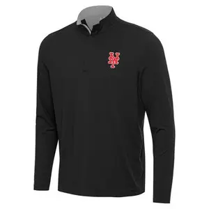 ANTIGUA New York Mets Content Quarter-zip Top