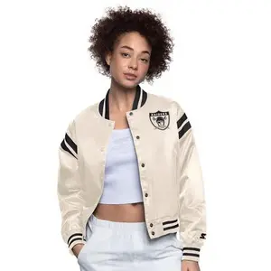STARTER Oakland Raiders Satin Jacket