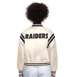 STARTER Oakland Raiders Satin Jacket