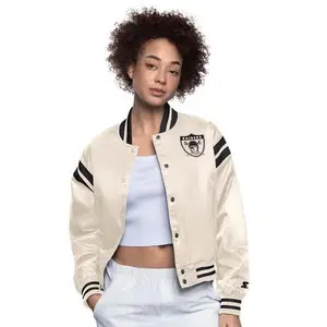 STARTER Oakland Raiders Satin Jacket
