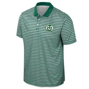 COLOSSEUM Colorado State Rams Striped Polo