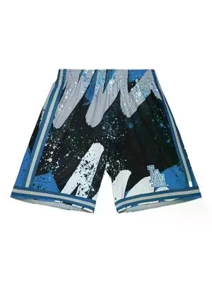 Mitchell & Ness Mlb La Dodgers Hyper Hoops Shorts - Blue