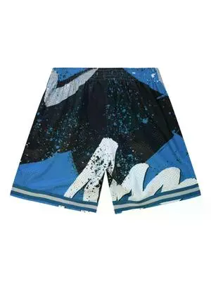 Mitchell & Ness Mlb La Dodgers Hyper Hoops Shorts - Blue