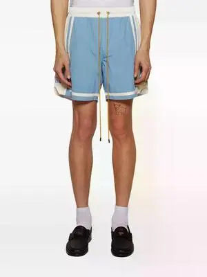 Rhude Panelled Shorts - Blue