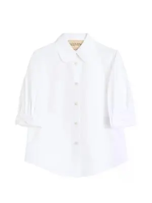 Valentino Garavani Cotton Popeline Shirt - White