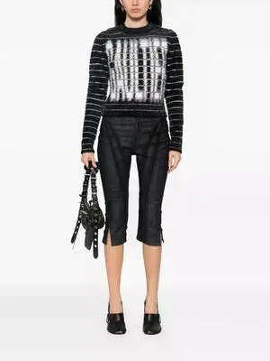 JEAN PAUL GAULTIER Intarsia-logo Sweater
