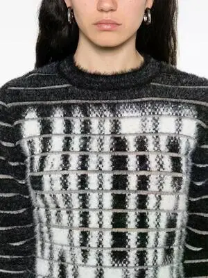 JEAN PAUL GAULTIER Intarsia-logo Sweater