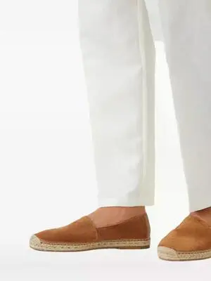 Brunello Cucinelli Suede Espadrille - Brown